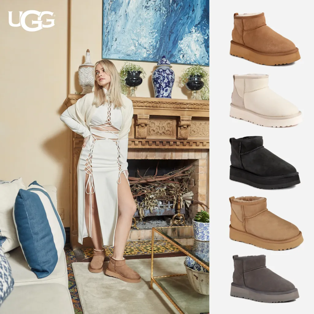 오즈웨어 UGG 호주어그 클래식 플랫폼 울트라 미니 여성 통굽 발목 부츠 OB658P | 상품 상세 | 크로켓