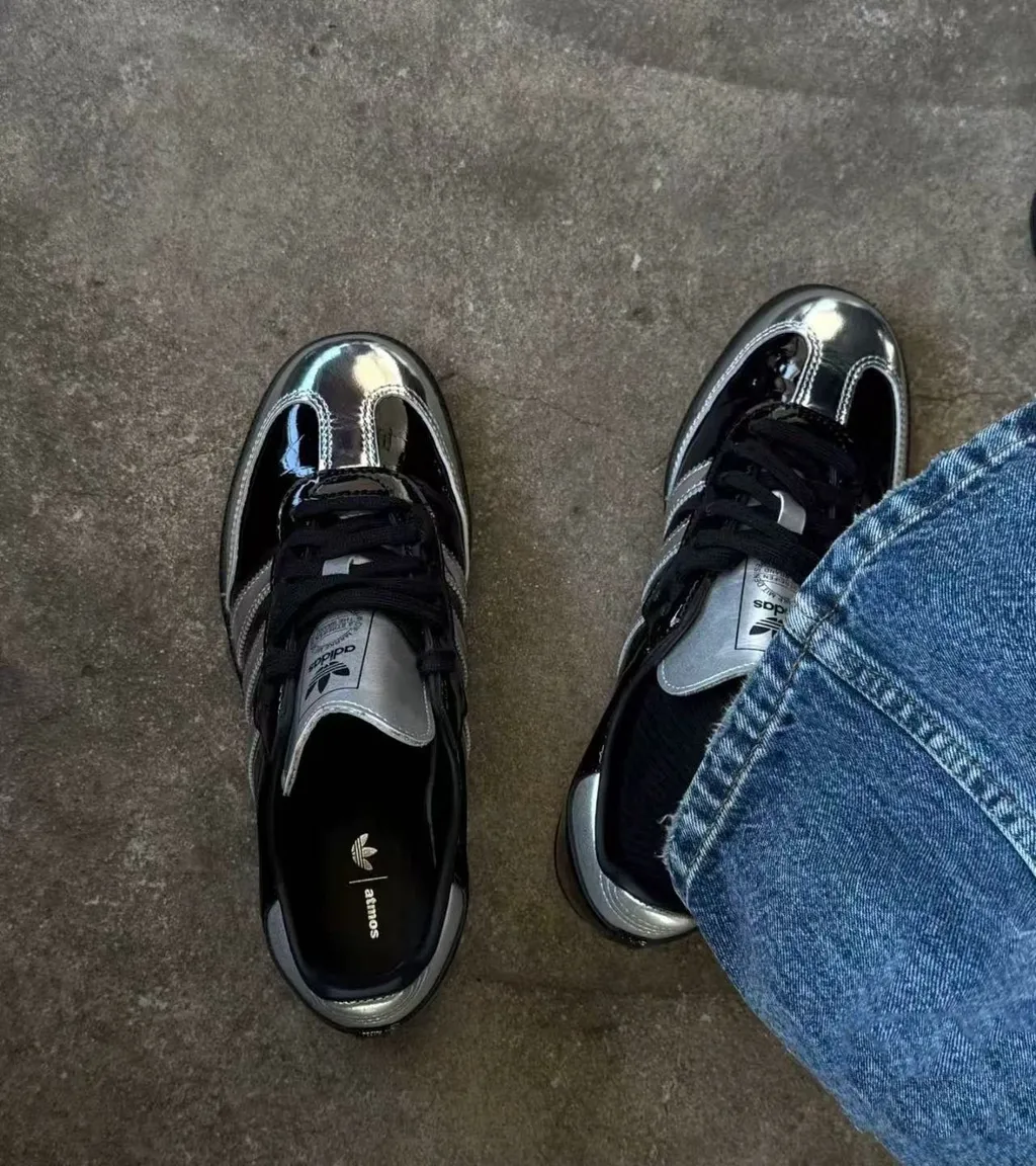 [무료배송] 아디다스 X 아트모스 삼바 턱시도 블랙 실버 IH3364 | 상품 상세 | 크로켓