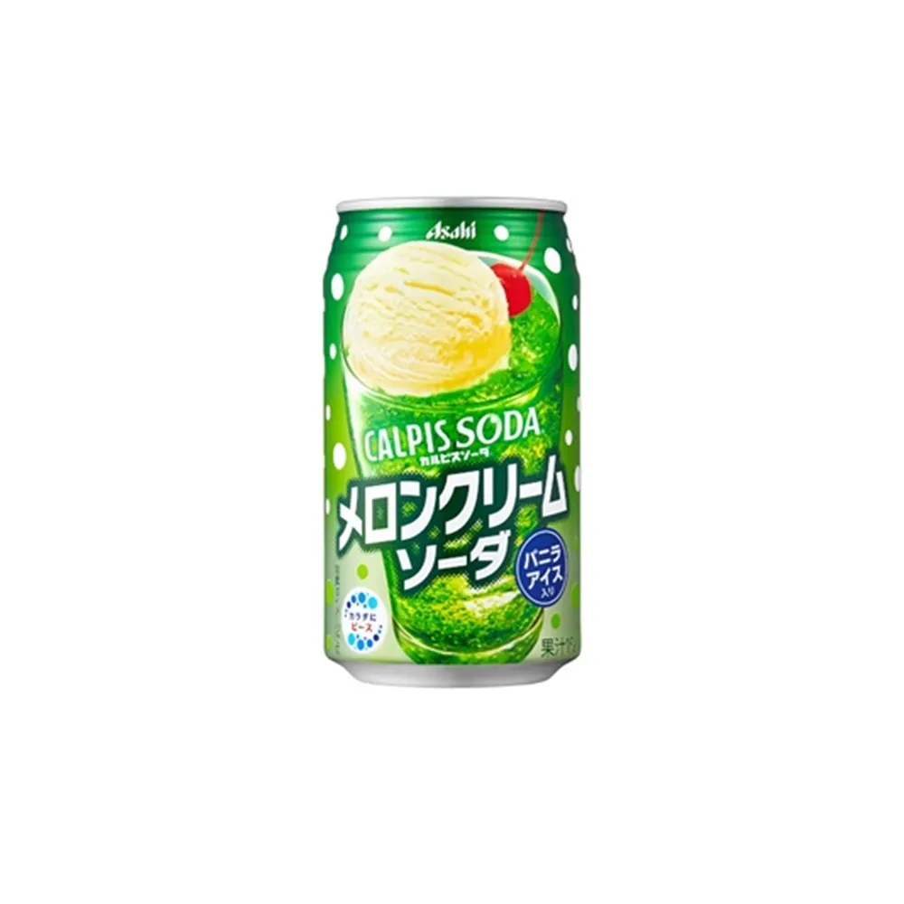 칼피스 멜론 크림 소다 주스 350ml 24팩 Kokubu Calpis Soda Melon Cream Soda Can 350ml x24 | 상품 상세 | 크로켓