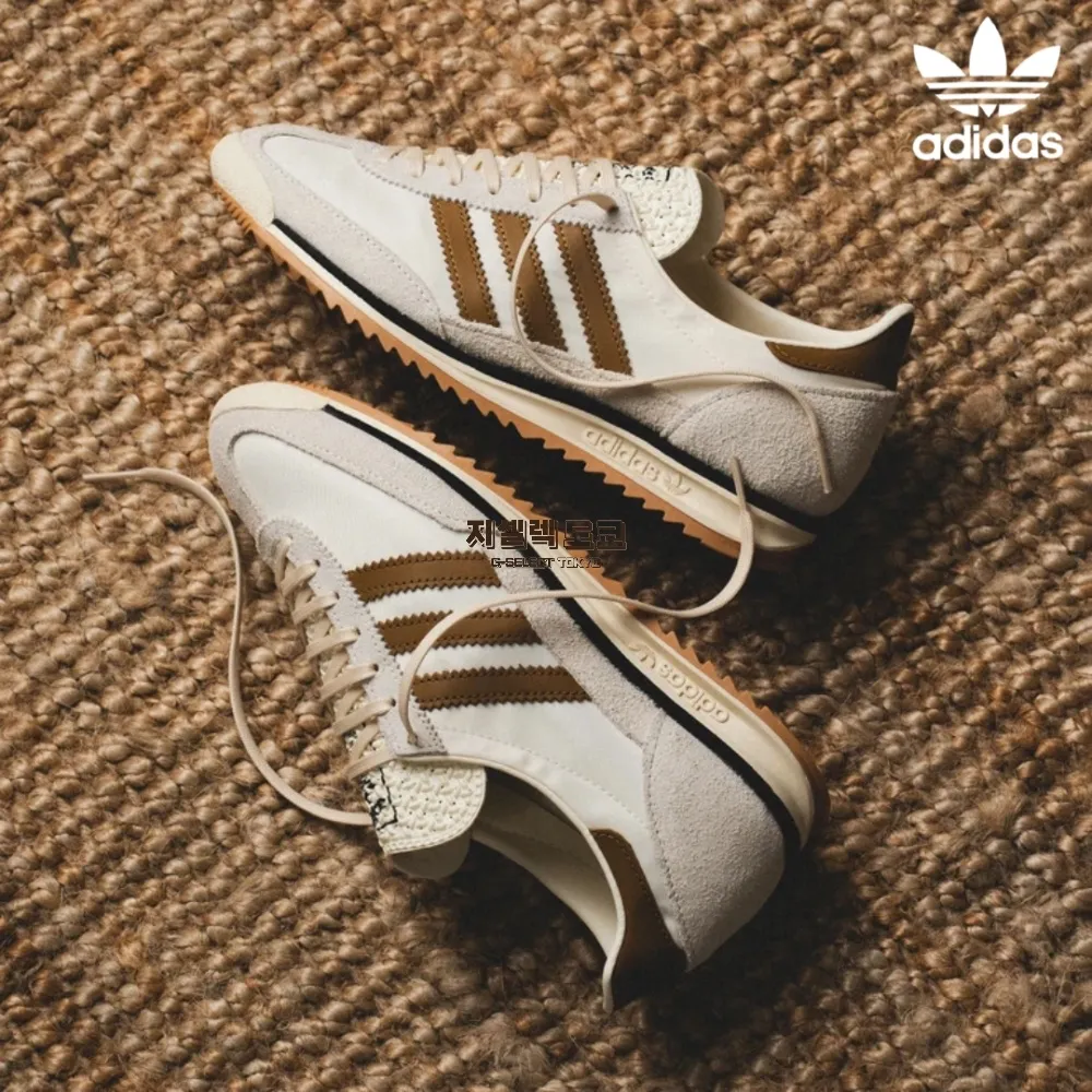 아디다스 SL 72 OG 스니커즈 브라운 화이트 베이지 JH8657 | 상품 상세 | 크로켓
