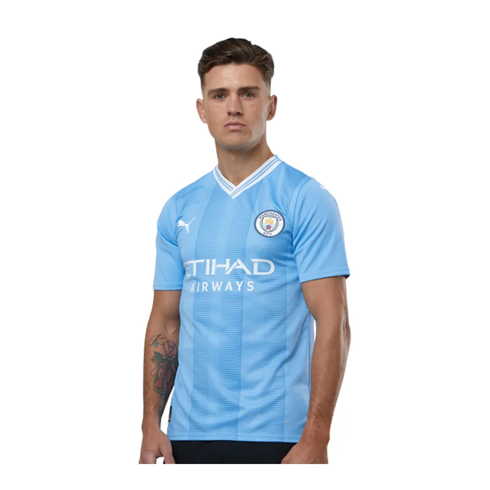 푸마 맨시티 홈 유니폼 저지 23/24 블루 770438-01 | 상품 상세 | 크로켓