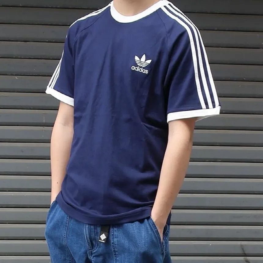 아디다스 맨즈 클래식 3 스트라이프 티셔츠 IA4850 | 상품 상세 | 크로켓