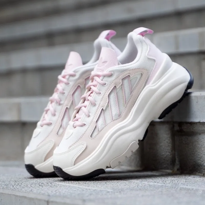 아디다스 우먼스 오즈가이아 키높이 통굽 올모스트 핑크 운동화 IG6044 | 크로켓