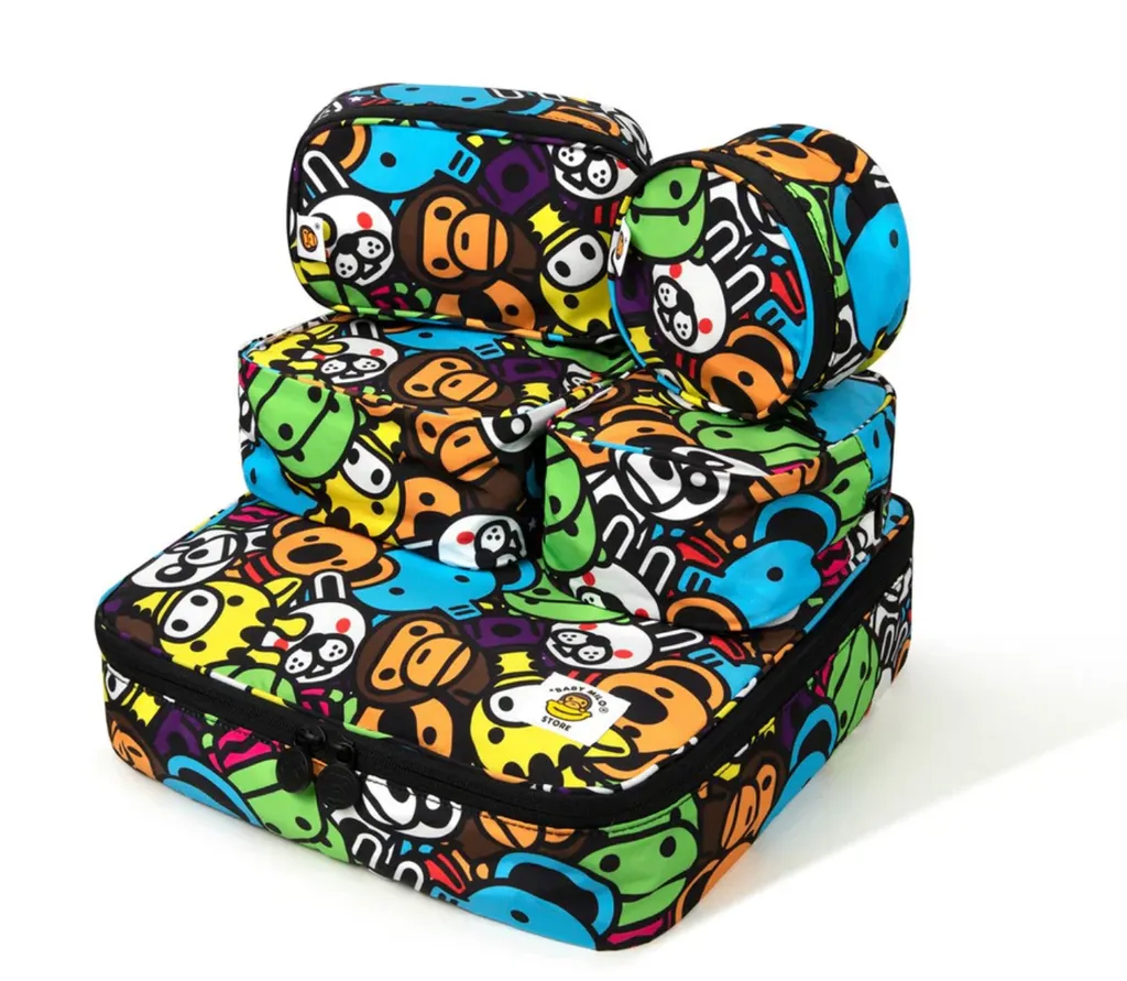 베이프 베이피 마일로 여행 케이스 BAPE MILO ALL SAFARI ASSORTMENT CASE | 크로켓