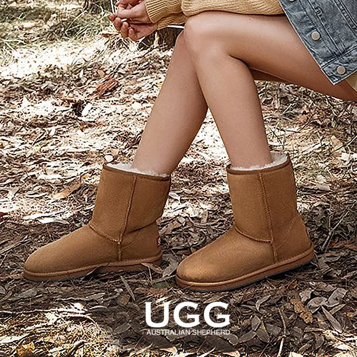 [무료배송/호주정품] EVER UGG 에버어그 남녀공용 숏 클래식 부츠(소가죽) 15810 | 상품 상세 | 크로켓