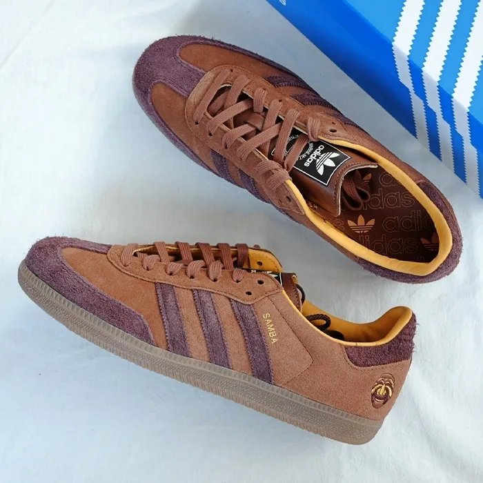 아디다스 삼바 OG 탈 프리러브드 브라운 IG8906 | 크로켓