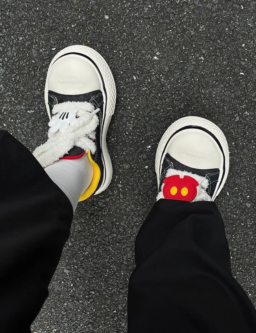 [무료배송]올드오더 OLD ORDER X 빅헤드 컨버스 스니커즈 미키마우스 O2320717 | 크로켓