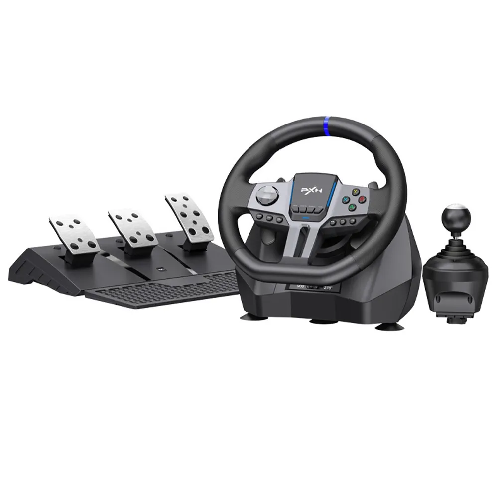 PXN - V9 Gen2 레이실휠 스티어링 유로트럭 휠 페달 시프터 레이싱게임 무료배송 | 크로켓