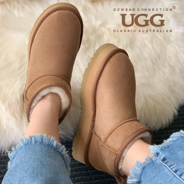 [무료배송/소량입고] 호주정품 OZWEAR UGG 오즈웨어 클래식 플랫폼 울트라 미니 어그부츠 OB658P | 상품 상세 | 크로켓