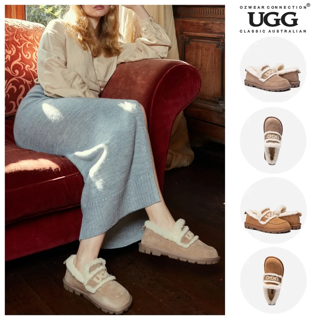 24FW UGG 양털 로퍼 오즈웨어 어그 바이올렛 OB939 | 크로켓