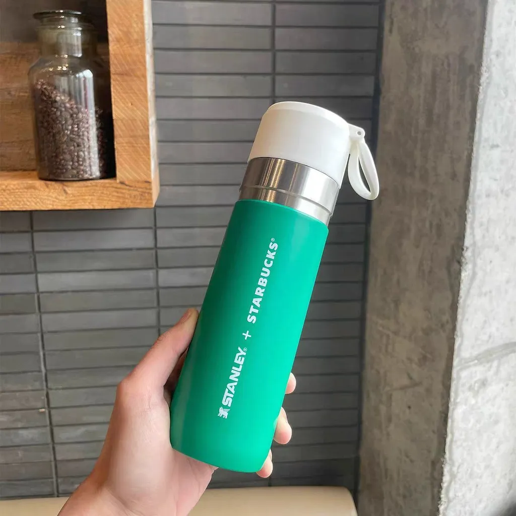 스타벅스 중국 2024 환경보호MD 그린 스탠리 보온병 473ml | 상품 상세 | 크로켓