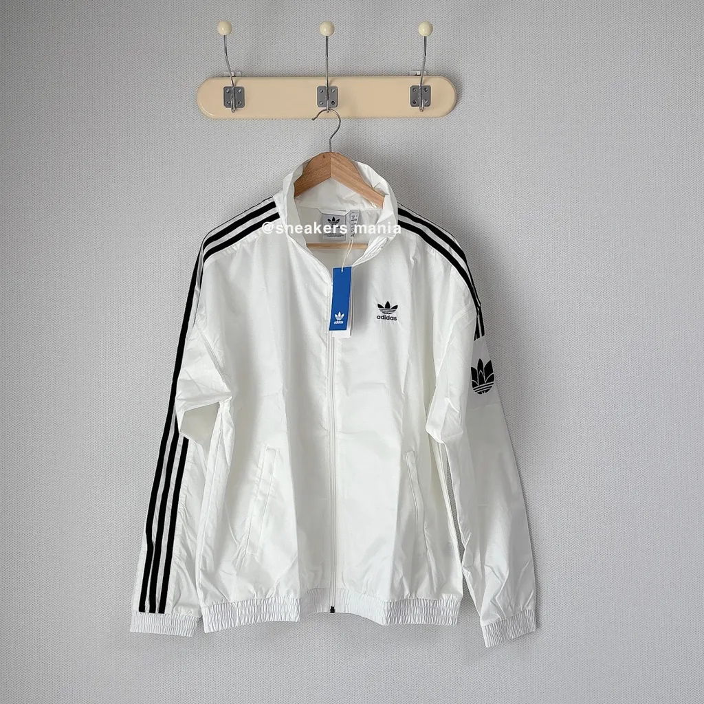 (무료배송) 아디다스 오리지널스 트레포일 바람막이 트랙탑 JI7535 | 크로켓