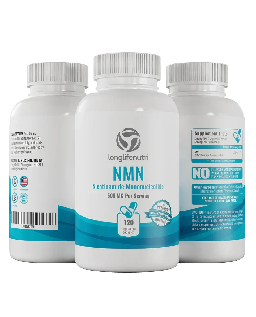 Longlifenutri 롱라이프뉴트리 Livemax NMN 500mg 60캡슐 | 크로켓