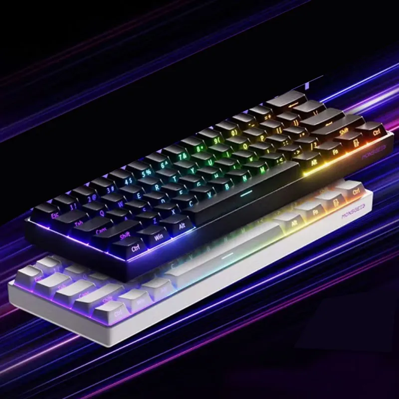 MONSGEEK 몬스긱 FUN60 PRO 마그네틱축 기계식 키보드 유무선 8K | 크로켓