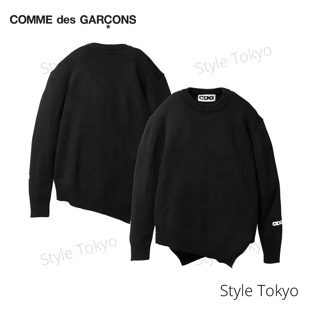 꼼데가르송 CDG 바이어스 풀오버 BIAS PULLOVER SZ-N012 | 크로켓