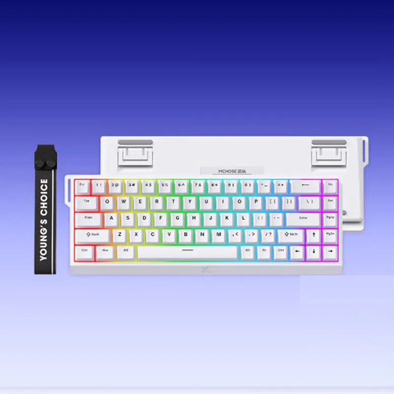 MCHOSE 마이콩 Ace 68 유선 기계식 키보드 8KHz e스포츠 마그네틱축 게이밍키보드 투명축 | 크로켓