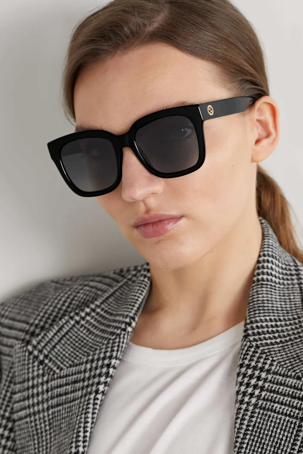 GUCCI EYEWEAR GG D 프레임 아세테이트 선글라스 | 크로켓