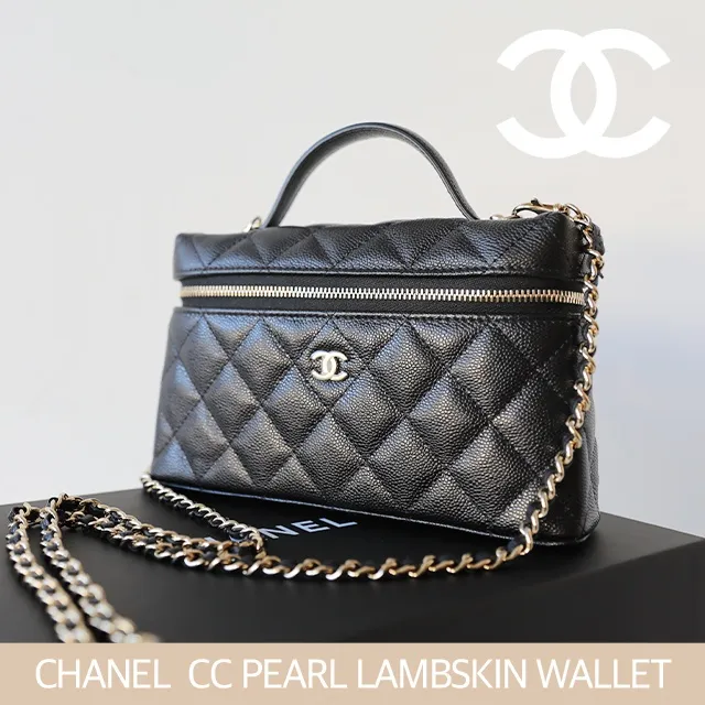 샤넬 탑핸들 포쉐트 체인 베니티백 AP4385 | 크로켓