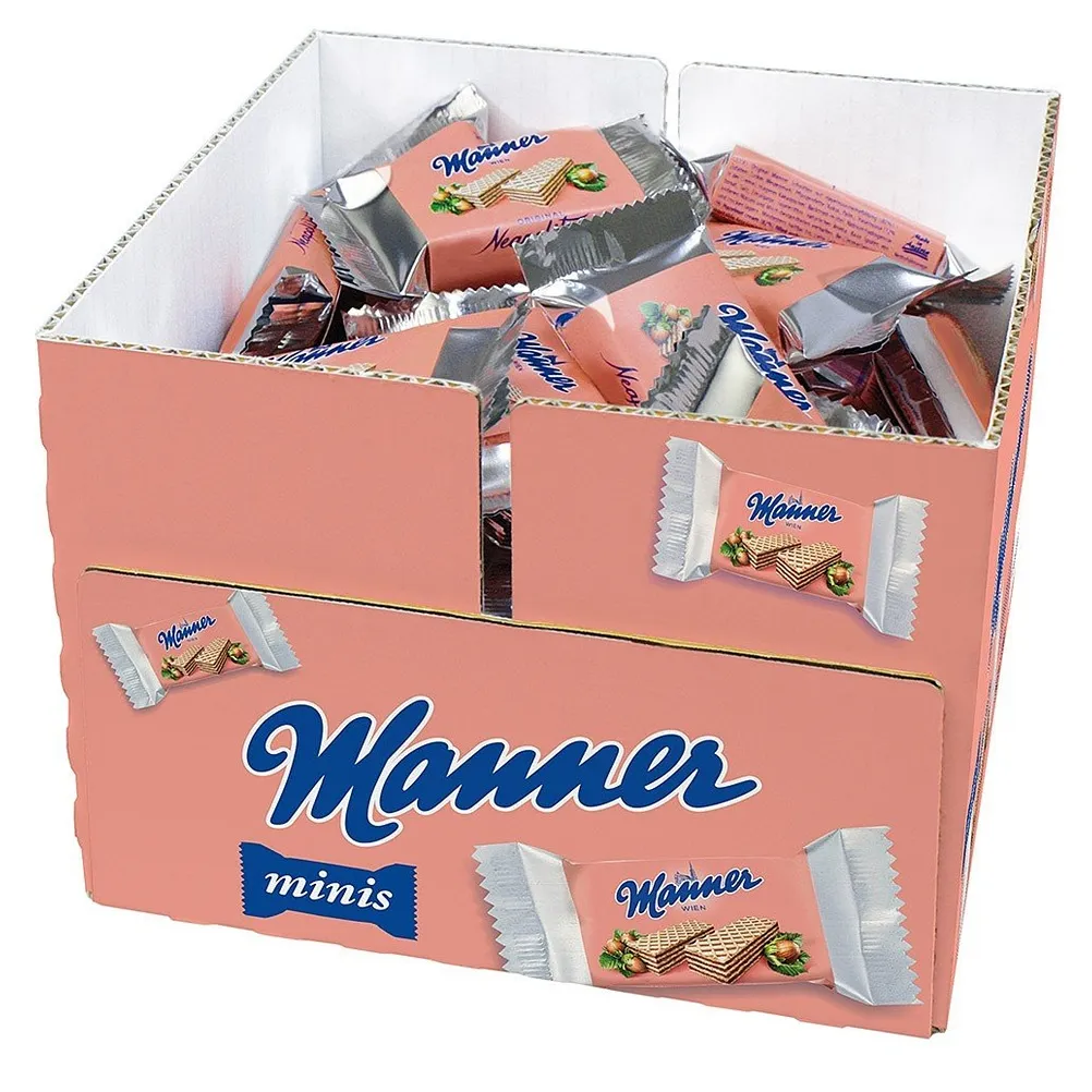Manner 미니 크리스피 와플 50개입 1팩 헤이즐넛 Manner Mini Neapolitan | 상품 상세 | 크로켓