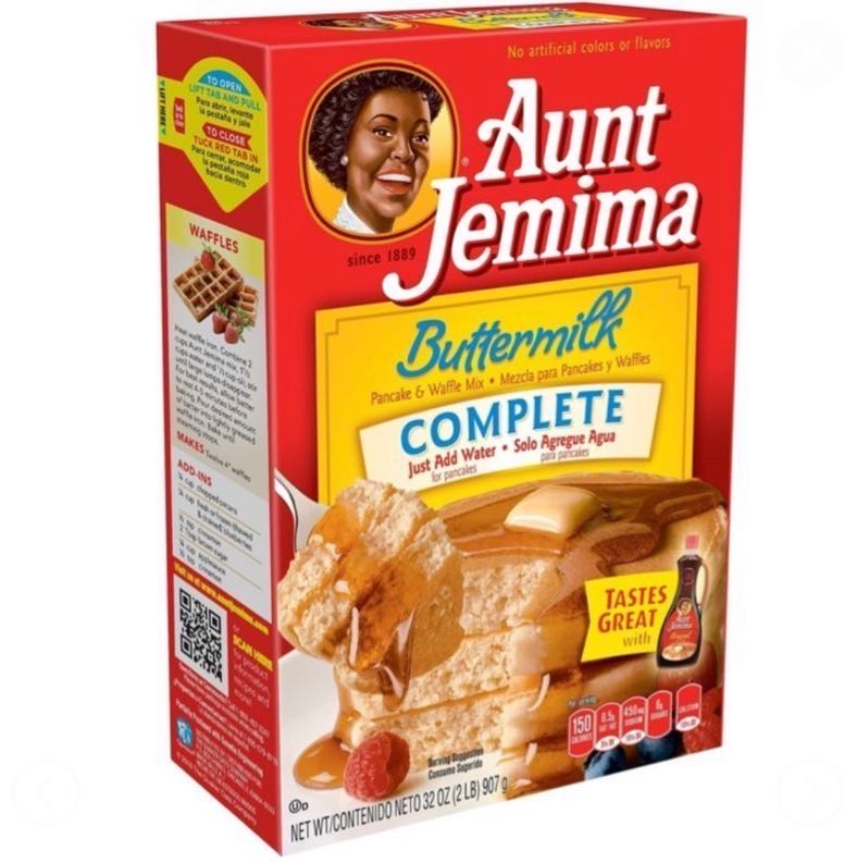 Aunt Jemima 앤트저미마 버터밀크 팬케이크 와플 믹스 컴플리트 907g | 크로켓