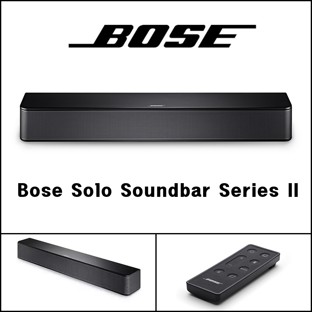 보스 솔로 사운드바 II Bose Solo Soundbar Series II | 크로켓