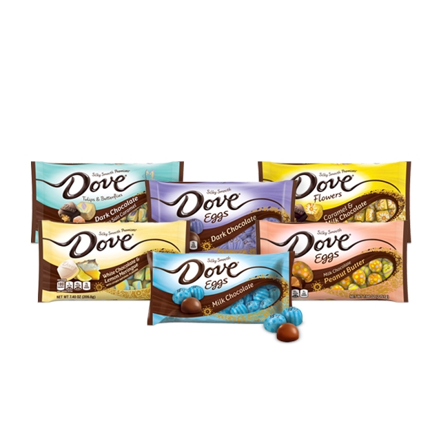 Dove 도브 이스터 에그 초콜릿 6종 251.5g | 크로켓