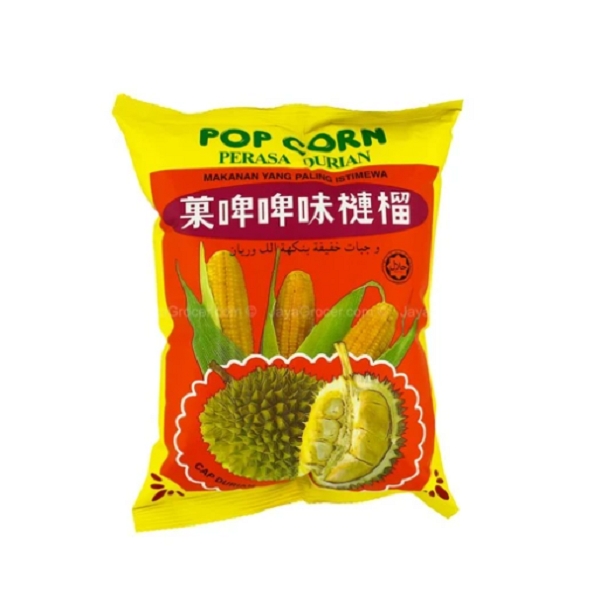 Cap Durian Durian Flavoured Pop Corn Snack 70g × 3 | 크로켓