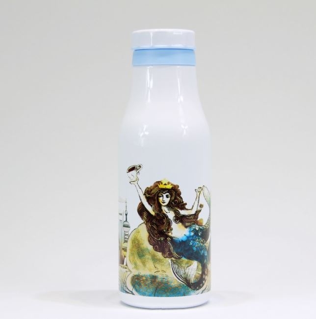 스타벅스 중국 상하이 디즈니랜드 스토어 단독MD 디즈니랜드+상하이풍경 인어 여신 디자인 스테인리스 보틀 473ml | 상품 상세 | 크로켓
