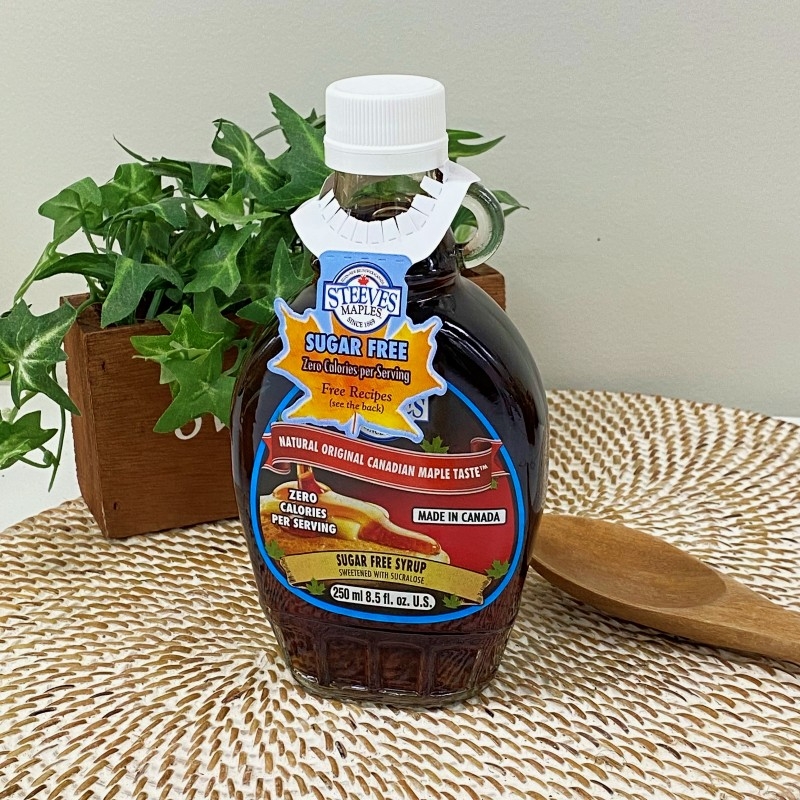 스티브스 슈가 프리 제로 칼로리 메이플 시럽 250ml | 크로켓