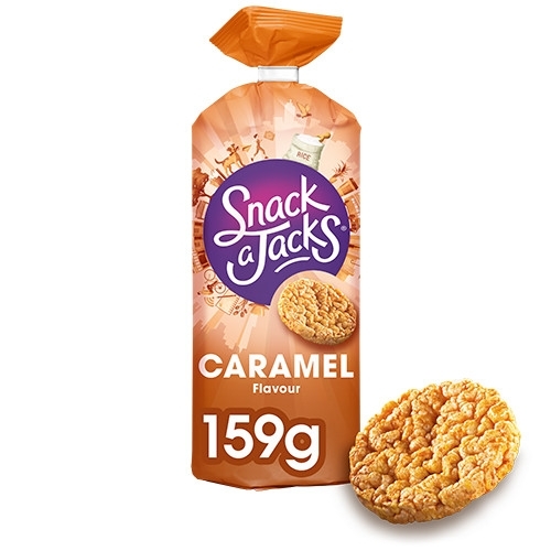 Snack a Jack 스낵 어 잭 라이스 크래커 - 카라멜맛 | 크로켓