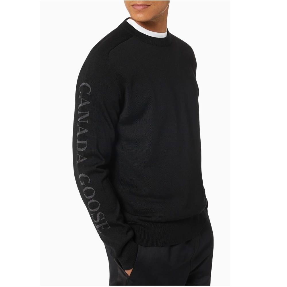 캐나다 구스 웰랜드 메리노 울 스웨터 | 크로켓