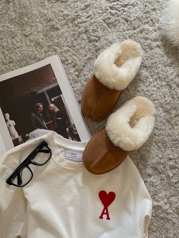 [빠른배송 당일출고] 호주 UGG 양털 어그 슬리퍼(Morgan Scuff) 실내외용 | 크로켓