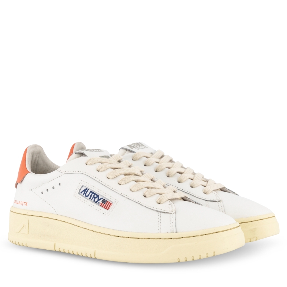AUTRY DALLAS WOMENS 오트리 달라스 - White/Coral | Croket