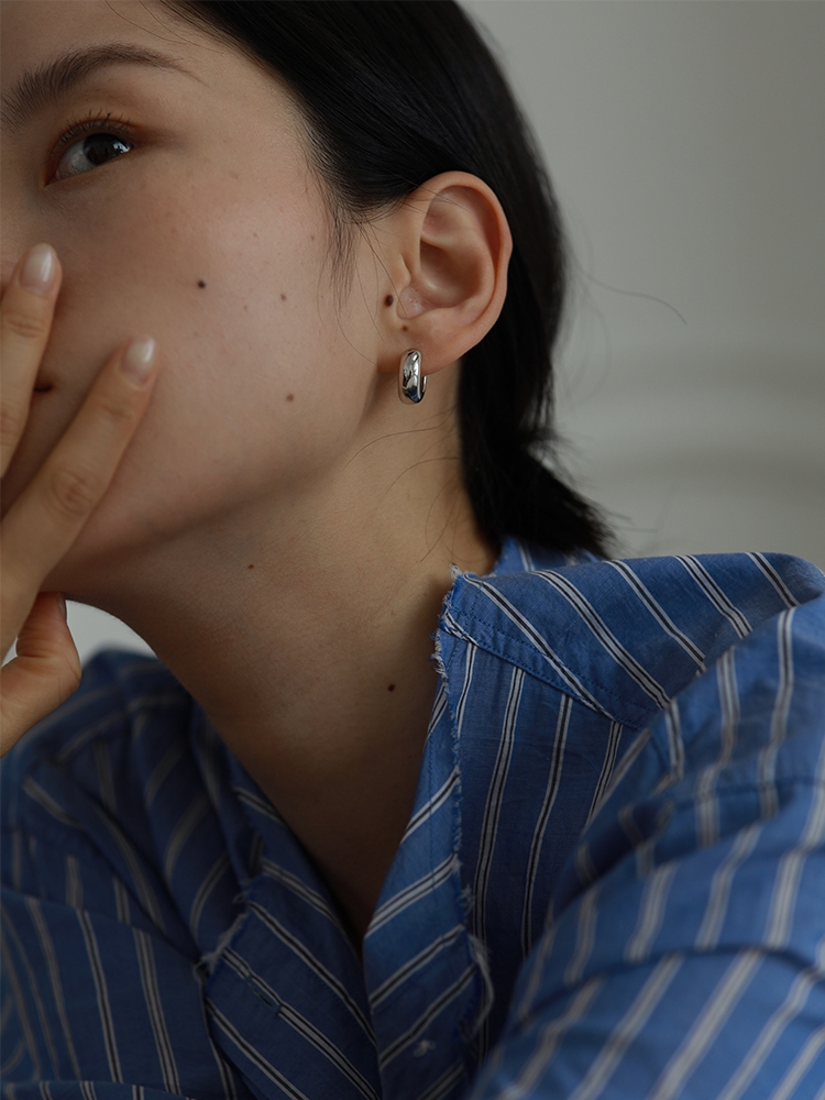 PAUSA ANN s925 original silver design 실버 귀걸이 | 크로켓