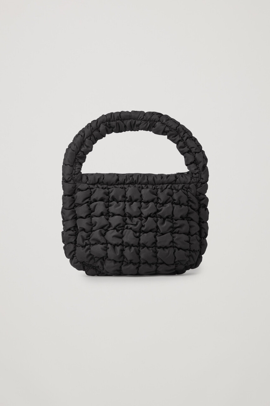 [3개 입고/국내 배송] 코스 퀄티드 미니백 블랙 COS Quilted Quilting | 상품 상세 | 크로켓