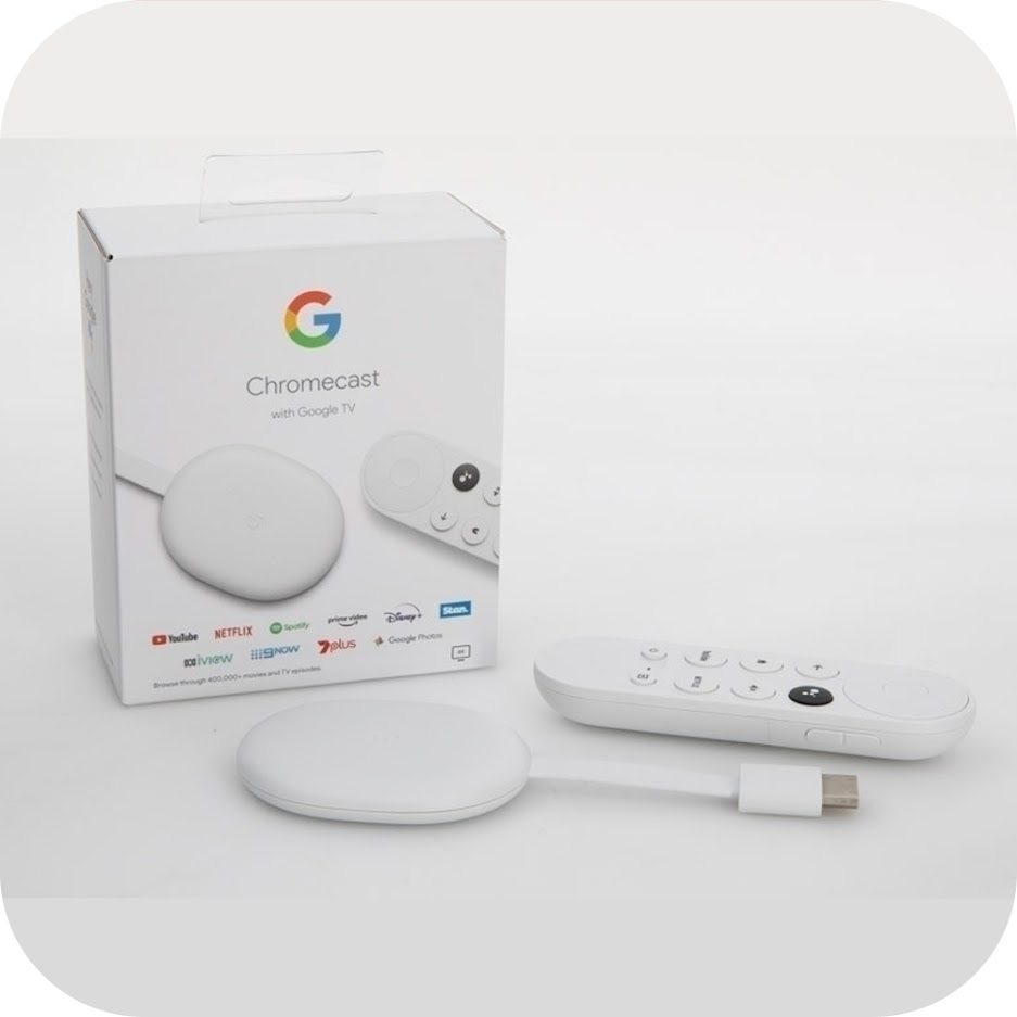 오픈특가 구글 4세대 크롬캐스트4 GOOGLE CHROMECAST 4 스노우(하얀색) | Croket
