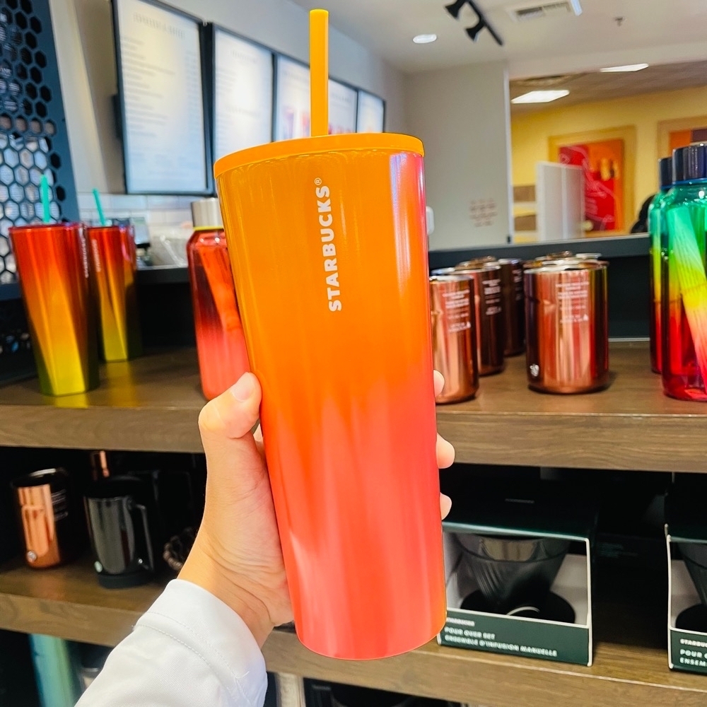 2022년 여름신상 북미 스타벅스 텀블러 미국 한정판 스테인레스 스벅 텀블러 710ml 24oz | 상품 상세 | 크로켓