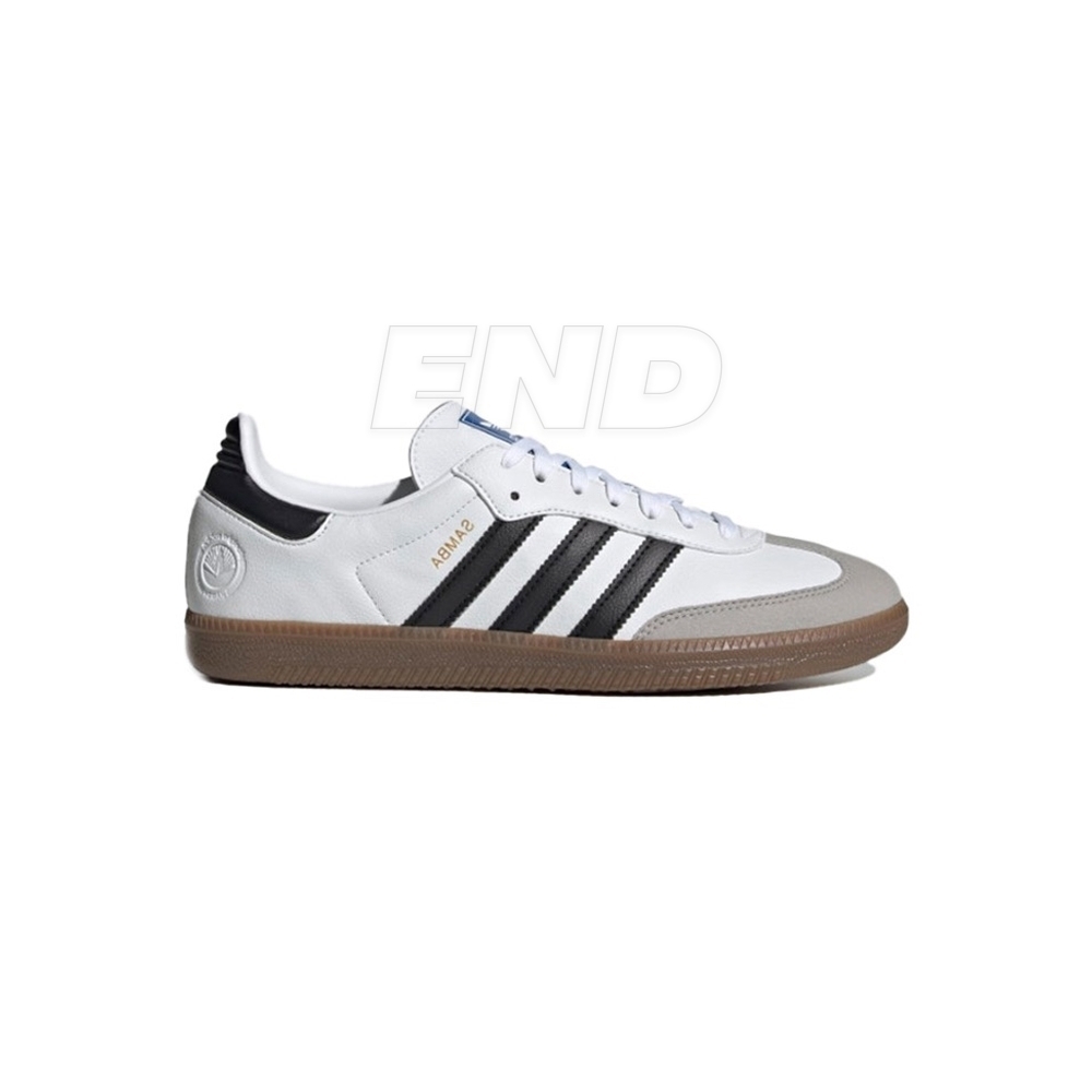 아디다스 삼바 비건 화이트 블랙 FW2427 | 크로켓