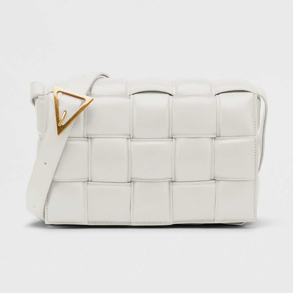 보테가베네타 여성 패딩 카세트백 화이트 초크 컬러 591970VCQR19143 | 상품 상세 | 크로켓