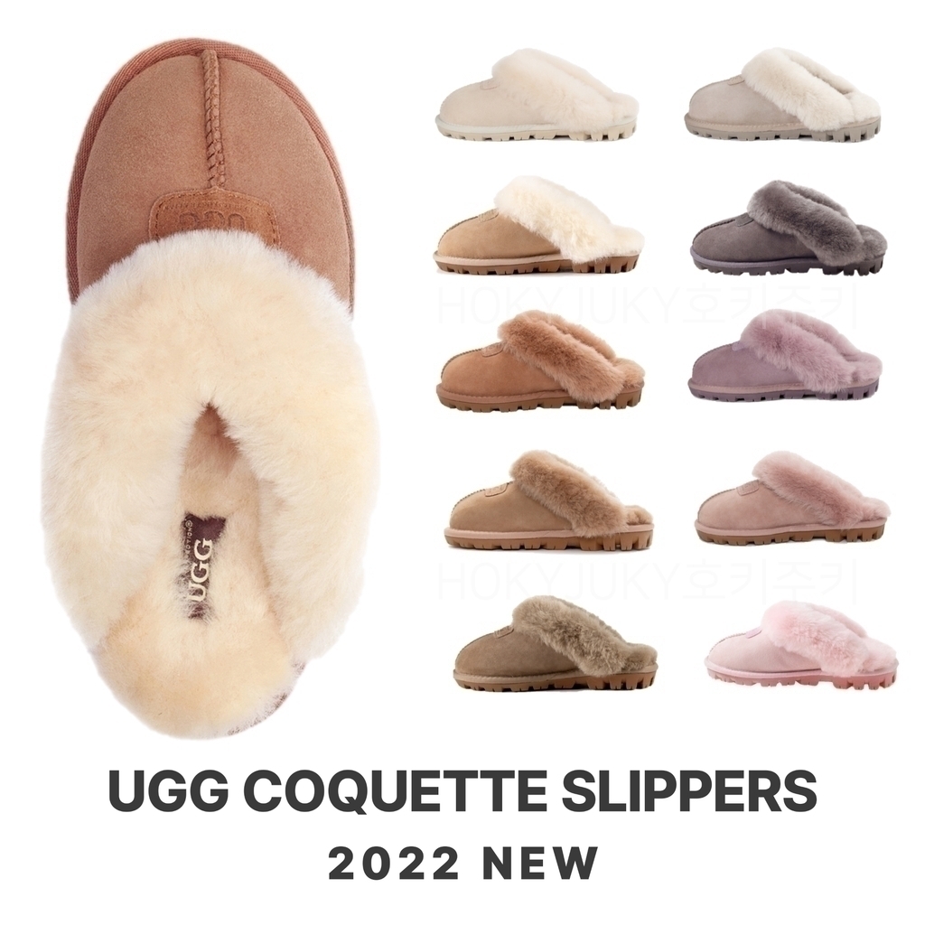 [무료바로배송]22년 리뉴얼 호주UGG 어그슬리퍼 오즈웨어 천송이슬리퍼 코케트 OB114 | 크로켓