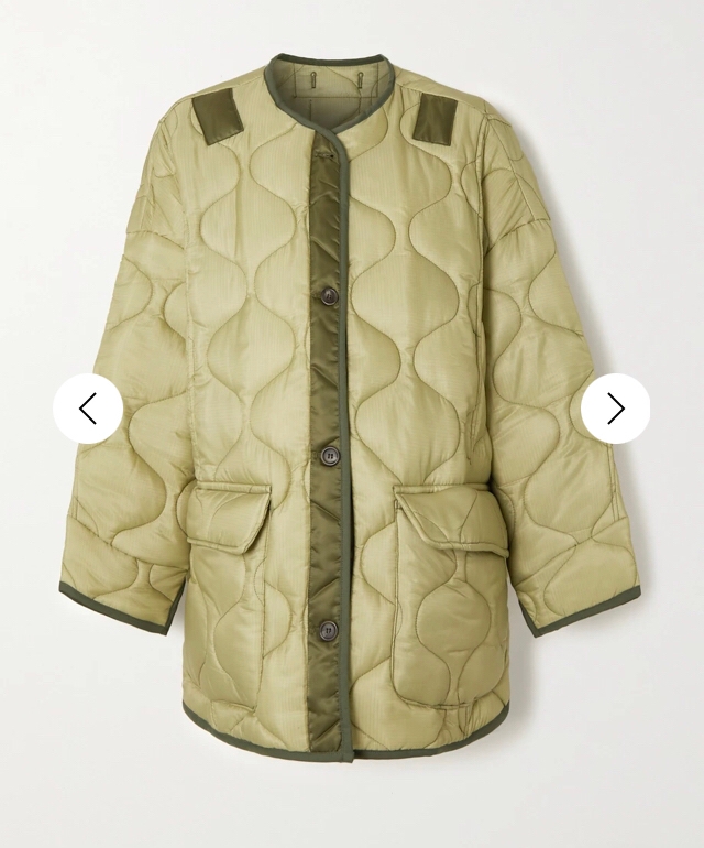 프랭키샵[FRANKIE SHOP] Quilted padded ripstop jacket 퀼팅 자켓 | 상품 상세 | 크로켓