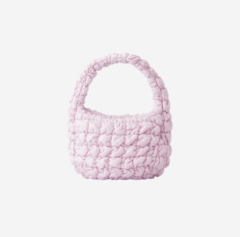 코스 퀼티드 미니백 라이트 핑크 COS Quilted Mini Bag Light Pink 0973537006 | 크로켓