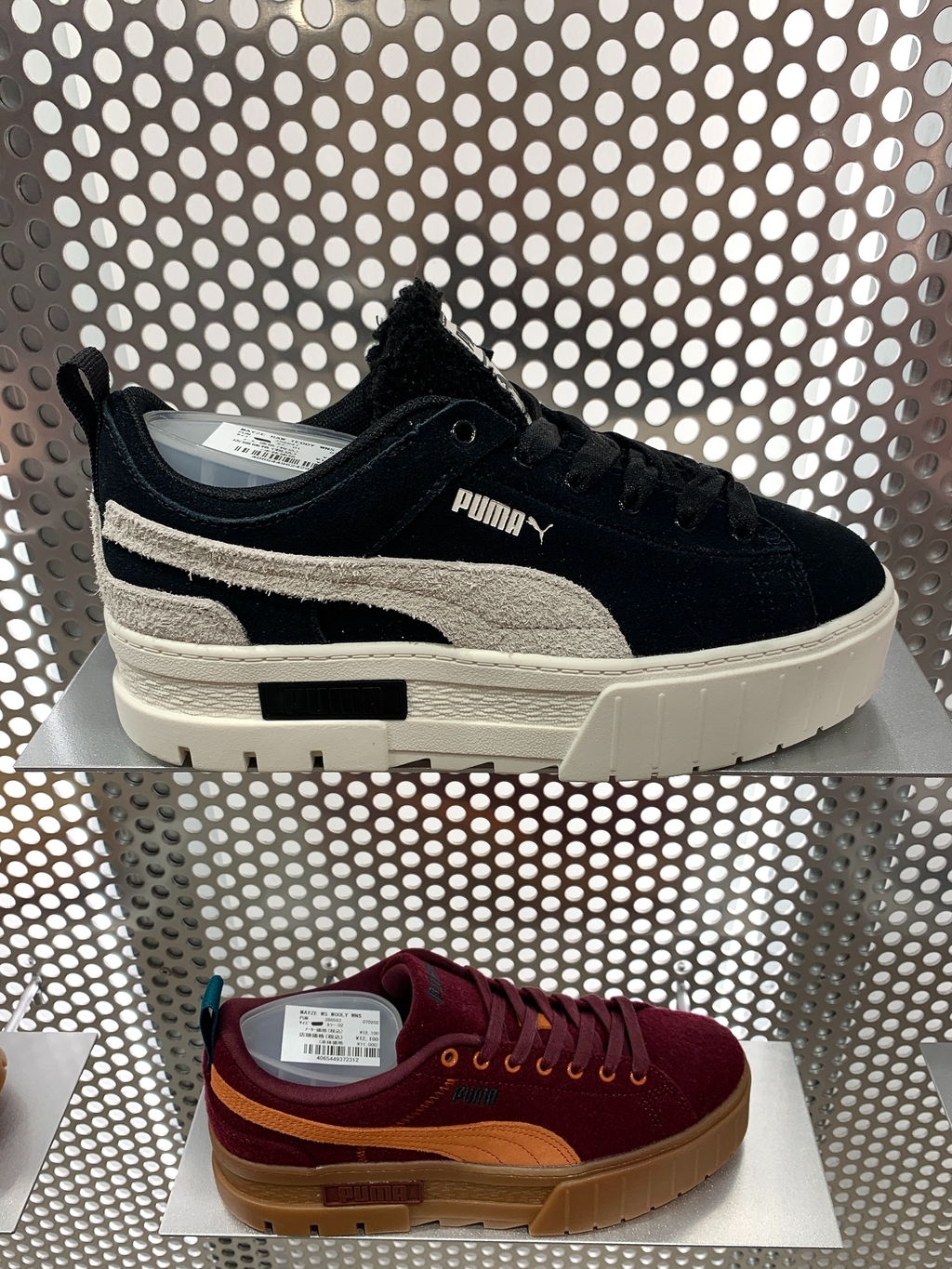 퓨마 PUMA MAYZE RAW TEDDY WNS PUMA BLACK | 크로켓