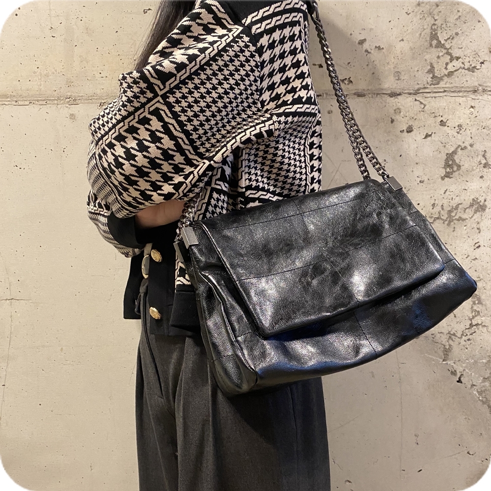 ZARA 자라 락 플랩 숄더백 유나백 ROCKER SHOULDER BAG WITH FLAP | 크로켓