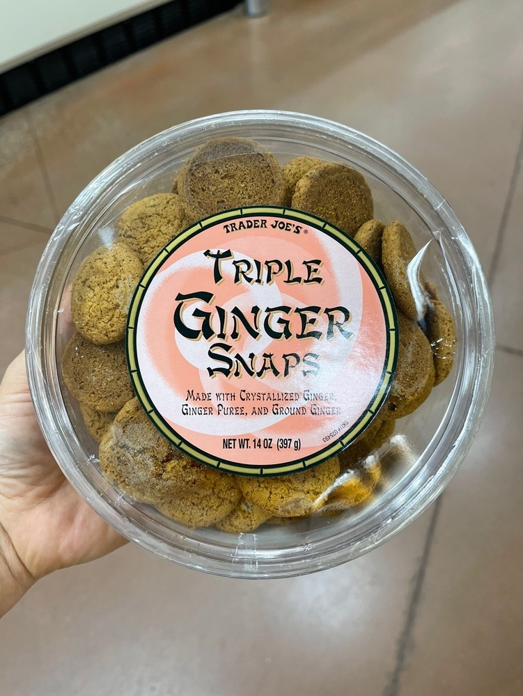 트레이더조 Triple Ginger Snaps 과자 397g | 크로켓