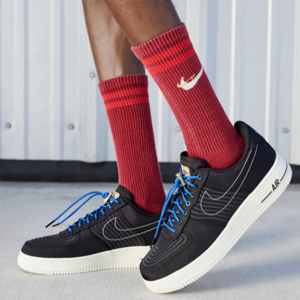 NIKE 나이키 남성 에어 포스 1 07 LV8 블랙 앤트러사이트 DV0794-001 | 크로켓