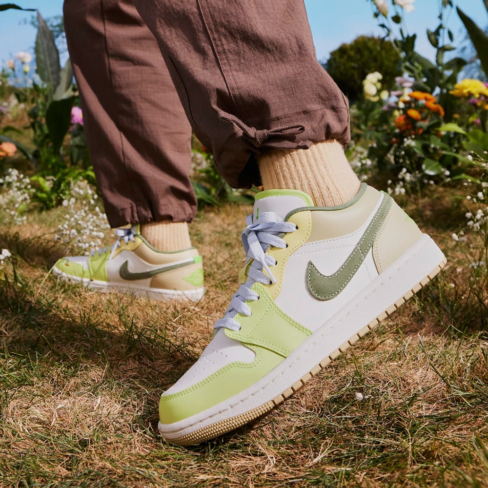 나이키 에어조던1 로우 레몬 그린 휴즈 FD9906-131 | 상품 상세 | 크로켓